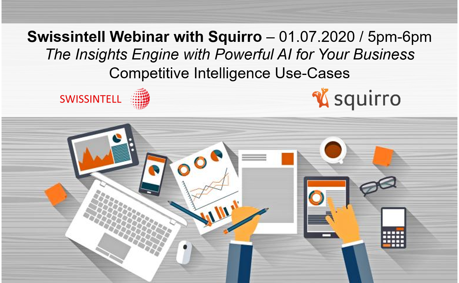 Webinar of July 1st 2020 : Competitive Intelligence Use-Cases with ...